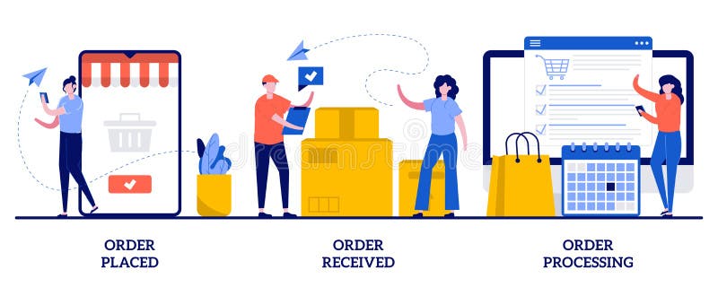 Order Received Stock Illustrations – 349 Order Received Stock ...