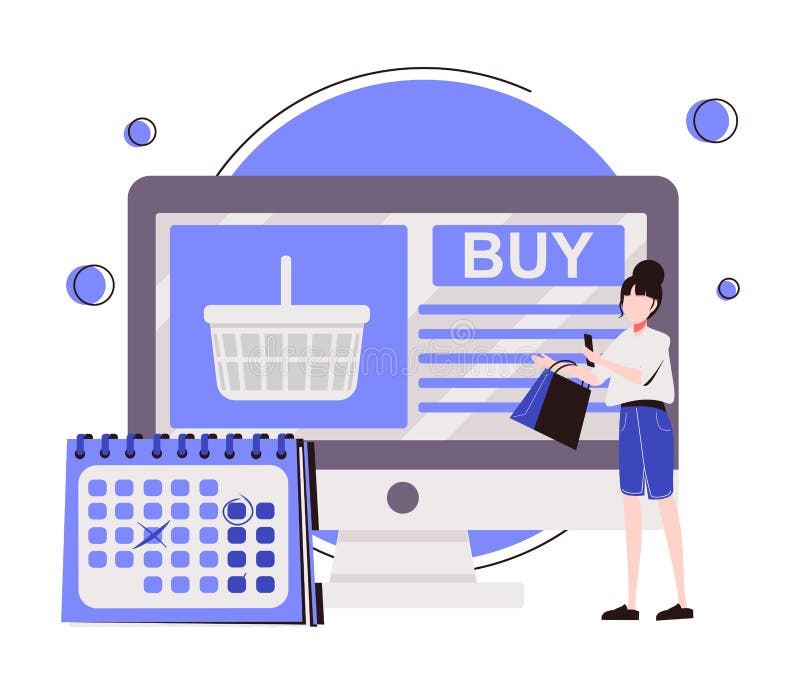 Order Processing Abstract Concept Vector Illustration. Inventory ...