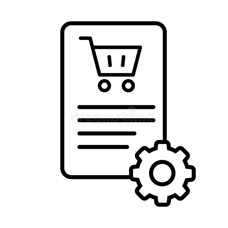 Order Processing Vector Icon. Purchase Illustration Sign. Checkout ... Order Processing Vector Icon. Purchase Illustration Sign. Checkout ...
