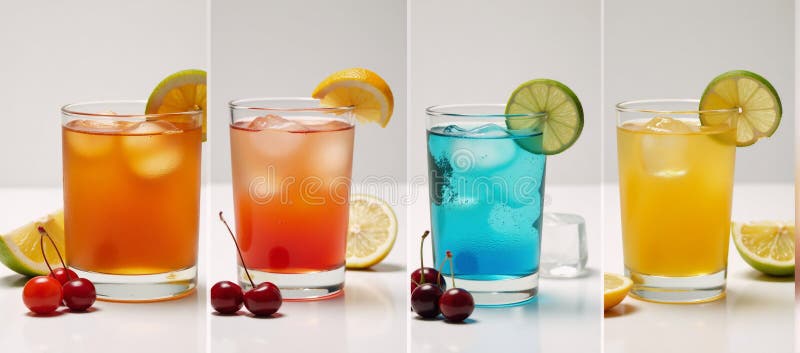 Order Three Alcoholic Beverages As Promotional Drinks Stock ...