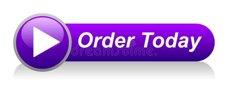 Order Today Web Button Icon Stock Illustration - Illustration of book ...