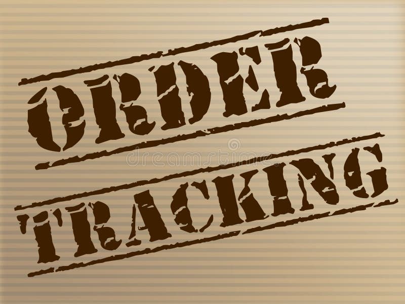Order Tracking Indicates Shipping Traceable and Tracked Stock ...