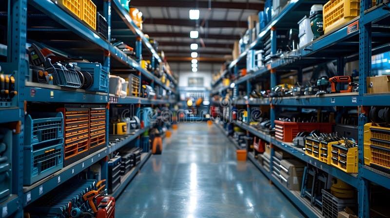 Order in the Workshop: Pristine Tool Organization and Clean Aisle ...