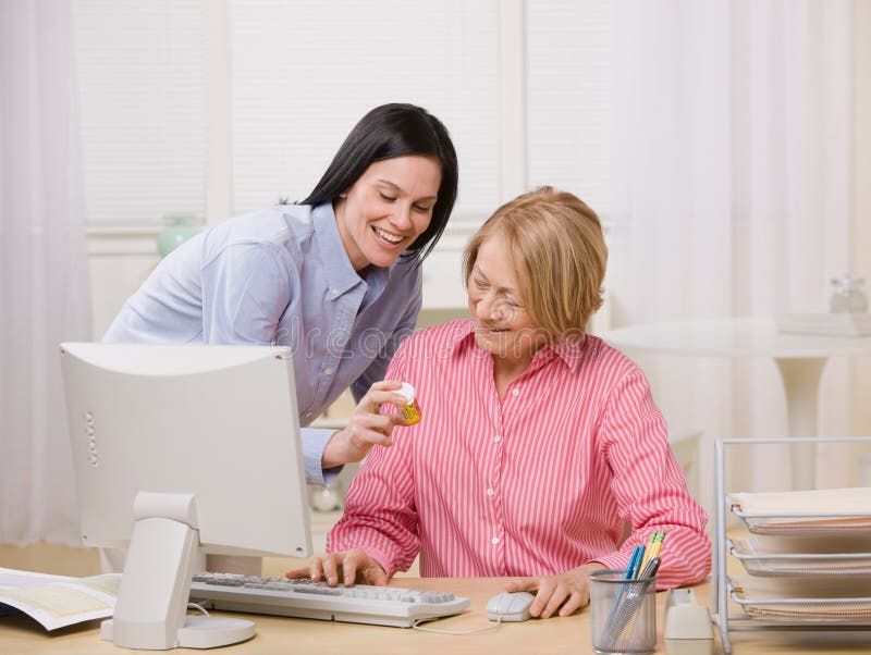 Ordering Prescription Medication Stock Photo - Image of healthcare ...