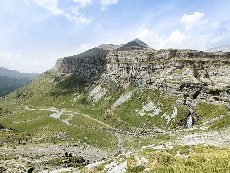 Ordesa Monte Perdido National Park, View. Pyrenees, Spain Stock Photo ...