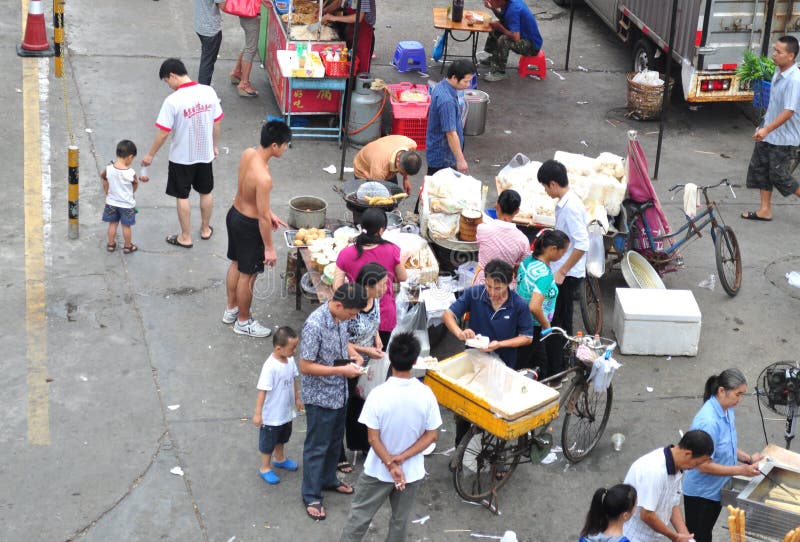 Ordinary breakfast market editorial stock photo. Image of buying - 20879913