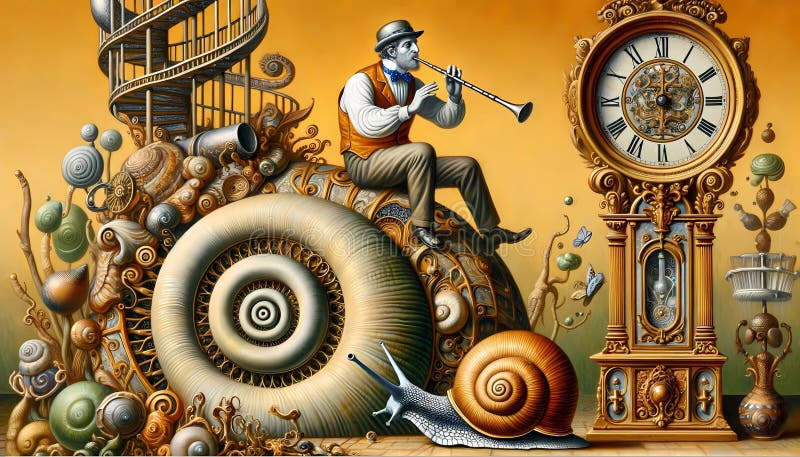 An Ordinary World Scene Illustration - AI Generated Image Stock ...