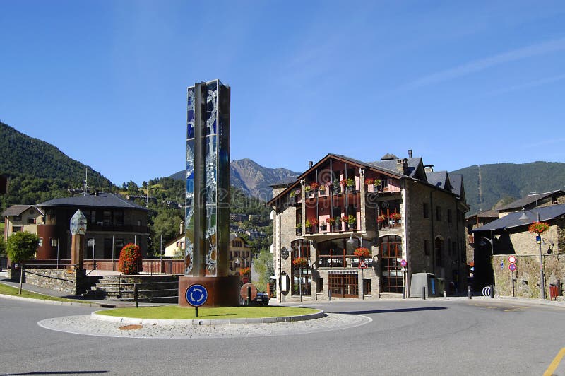 Ordino, Andorra stock photo. Image of glass, vacation - 21263724