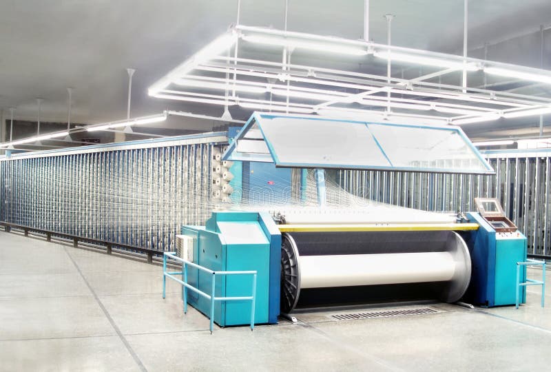 Orditoio del filato fotografia stock. Immagine di ordito - 50597666