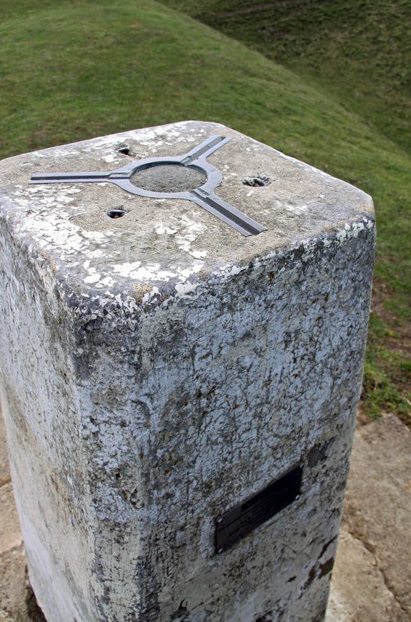 Ordnance Survey Navigation Point Stock Image - Image of orienteer ...