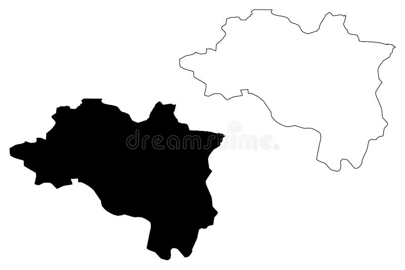 Ordu map vector stock vector. Illustration of area, continent - 132158742