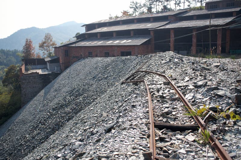 Abandoned mine stock photo. Image of plant, coal, coalpit - 29700454