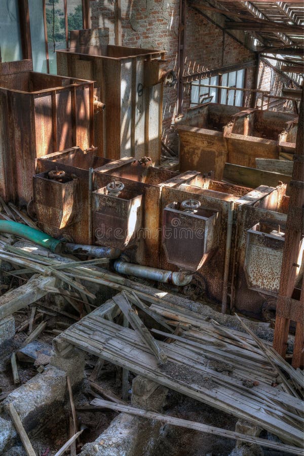 Ore processing factory stock photo. Image of smelting - 44581926