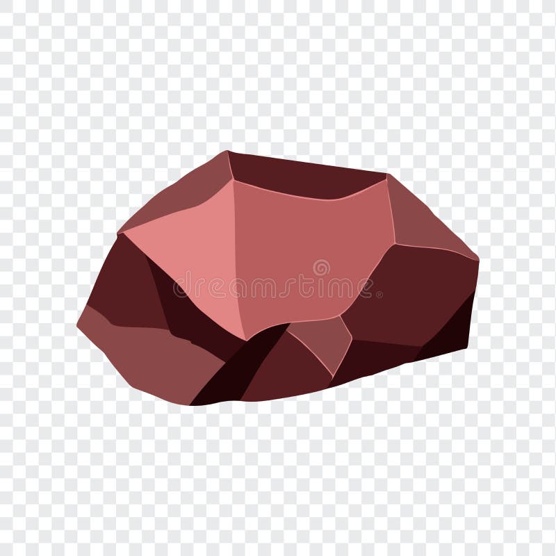 Ore Rock Boulder. Natural Shape Stone Stock Vector - Illustration of ...