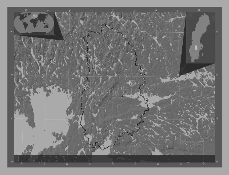 Orebro, Sweden. Bilevel. Capital Stock Illustration - Illustration of ...