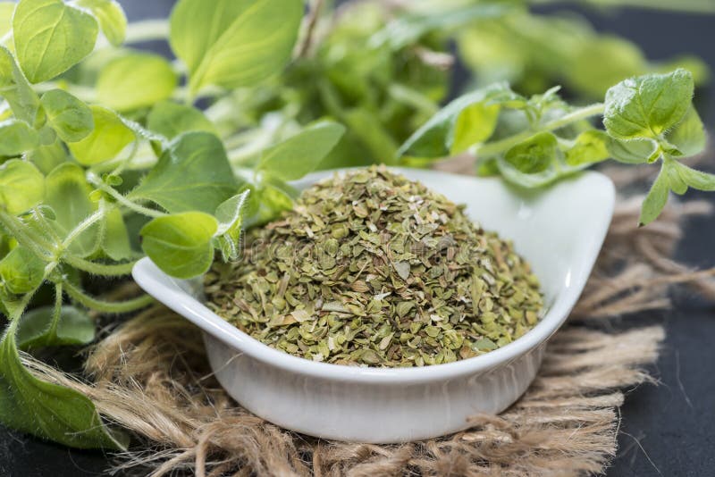 Oregano stock image. Image of heap, condiment, ingredient - 37892435