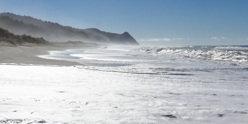 The Oregon Coast stock photo. Image of peaceful, scenic - 82363640