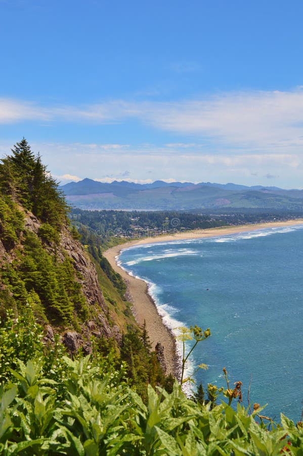 Oregon Coast stock image. Image of travel, scenic, beach - 254863695