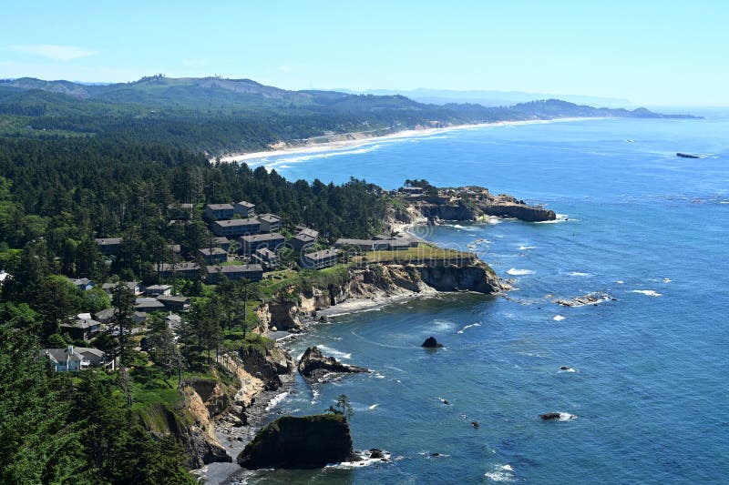 Oregon Coast is a Coastal Region of the State of Oregon, USA Stock ...