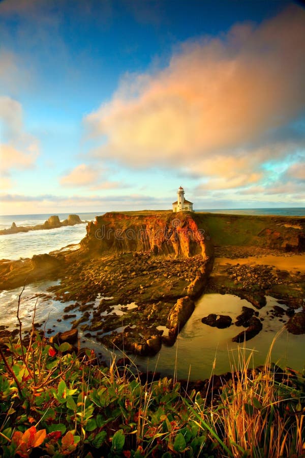 Oregon coast portrait stock photo. Image of historical - 13657028
