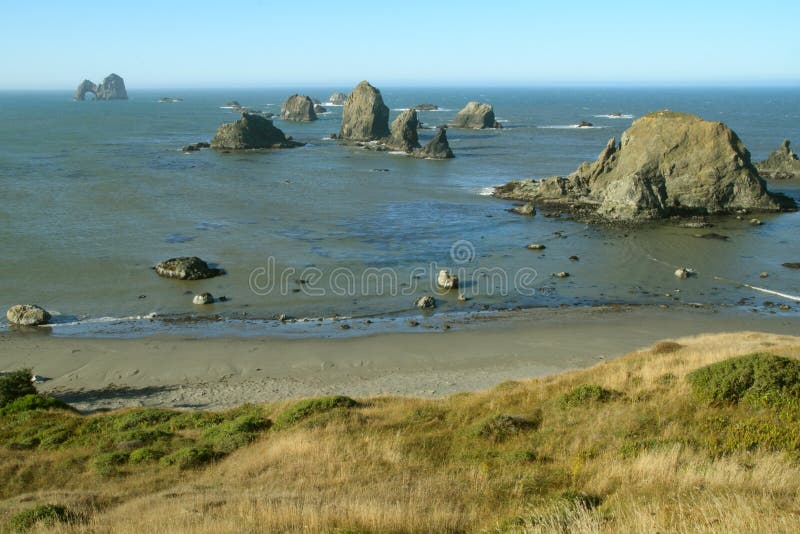 Oregon coast portraits stock image. Image of ocean, water - 3056677