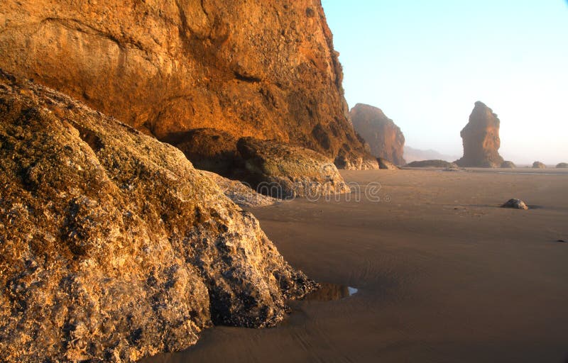Oregon coast portraits stock photo. Image of tourism, sand - 2100744