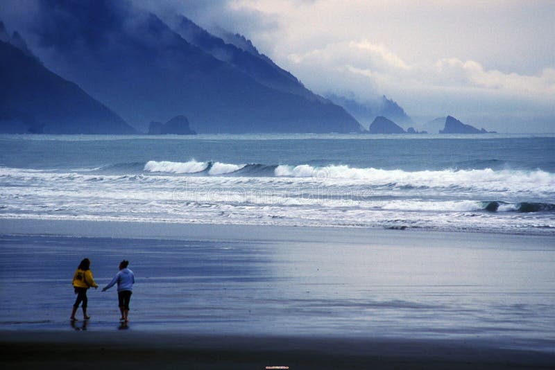 Oregon Coast post storm stock photo. Image of ocean, beach - 3244226