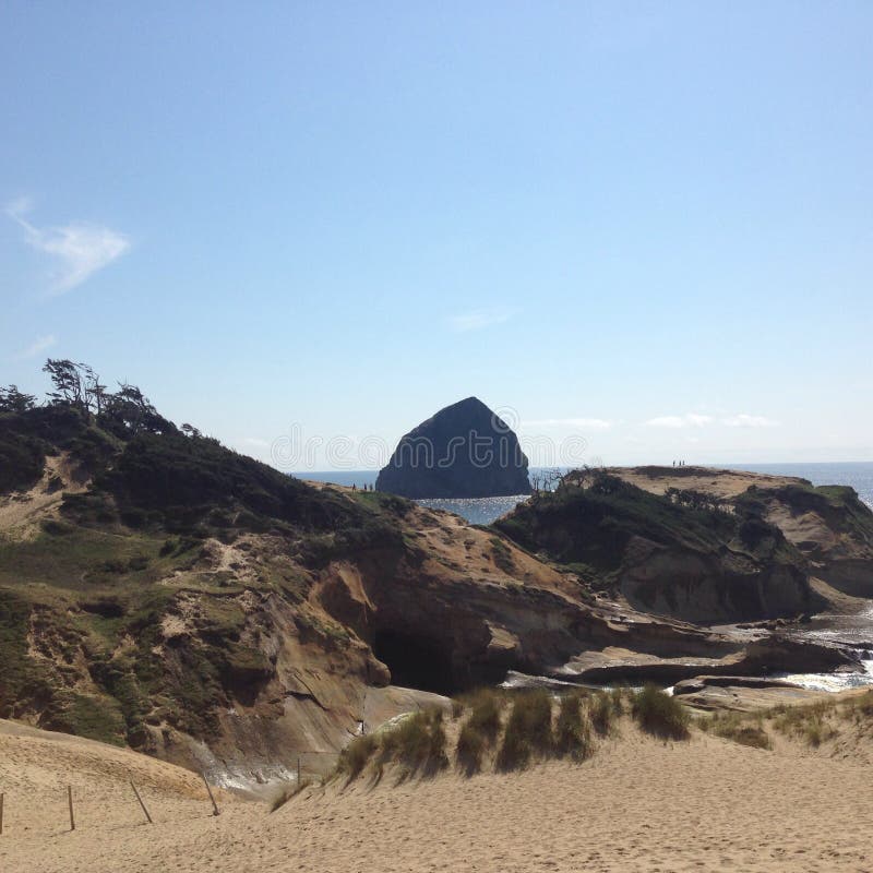 Oregon coast stock photo. Image of oregon, rock, ocean - 69056280