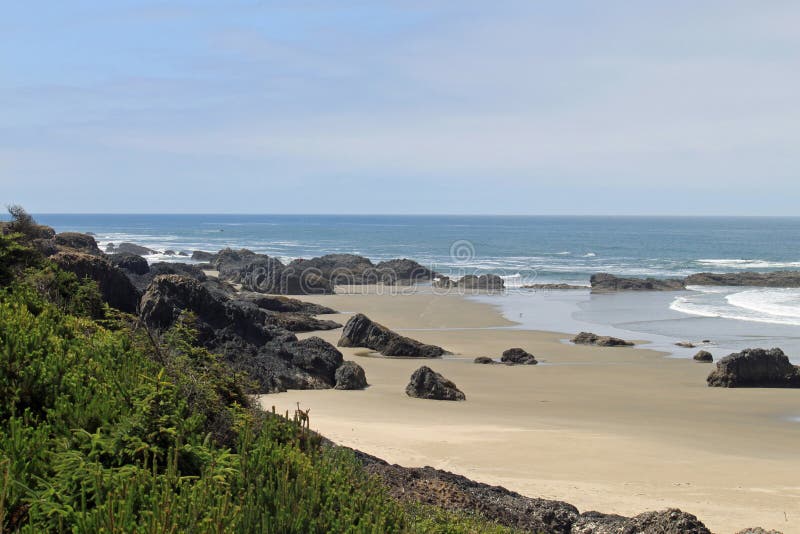 The Oregon Coast stock image. Image of headland, ocean - 103035377