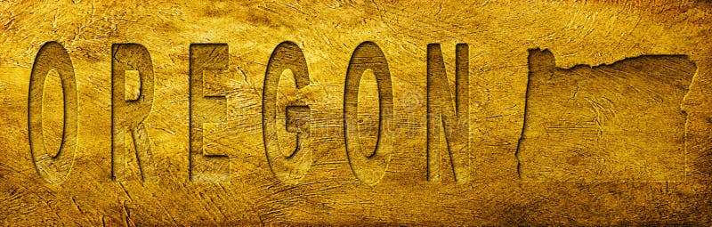Oregon Grunge Gold Texture stock illustration. Illustration of texture ...