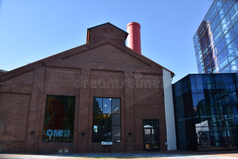 Oregon Museum of Science & Industry Em Portland, Oregon Foto Editorial ...