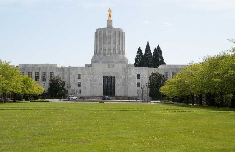 Oregon State Capital stock image. Image of offices, government - 19771813