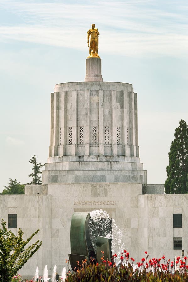 Oregon state capitol stock image. Image of legislature - 88617437
