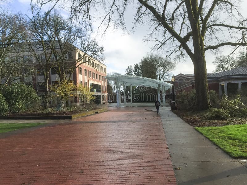 Kidder Hall on the Oregon State University Campus, Corvallis Editorial ...