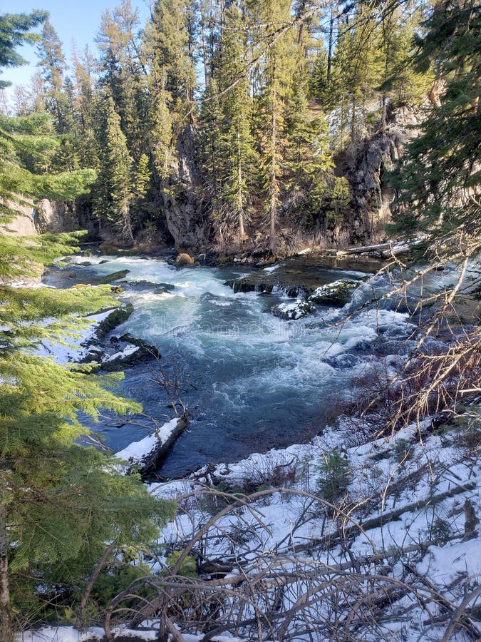 Oregon Vacation stock image. Image of morning, freezing - 222358015