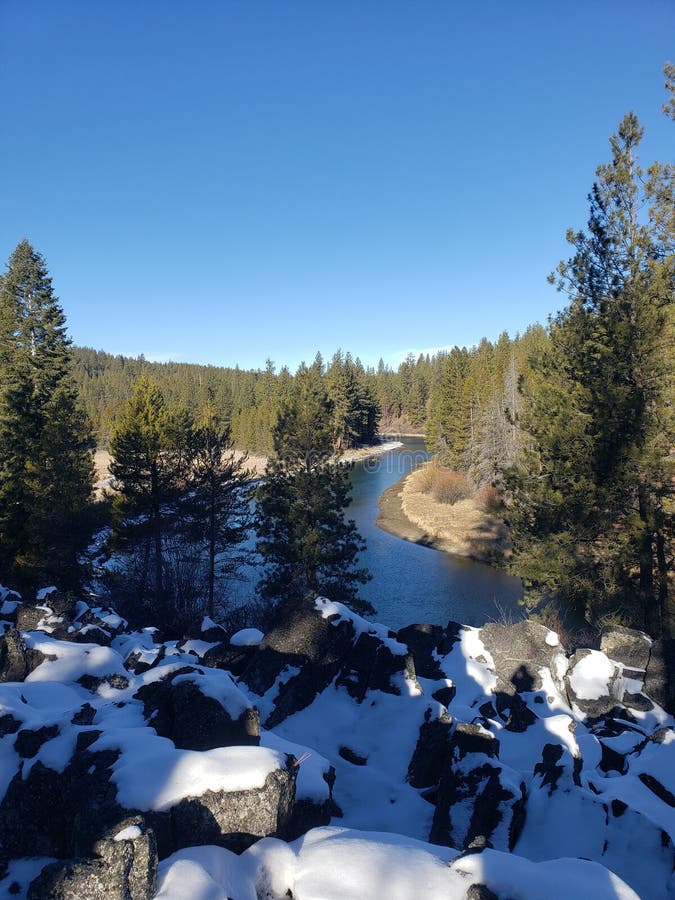 Oregon Vacation stock photo. Image of freezing, rock - 222358388