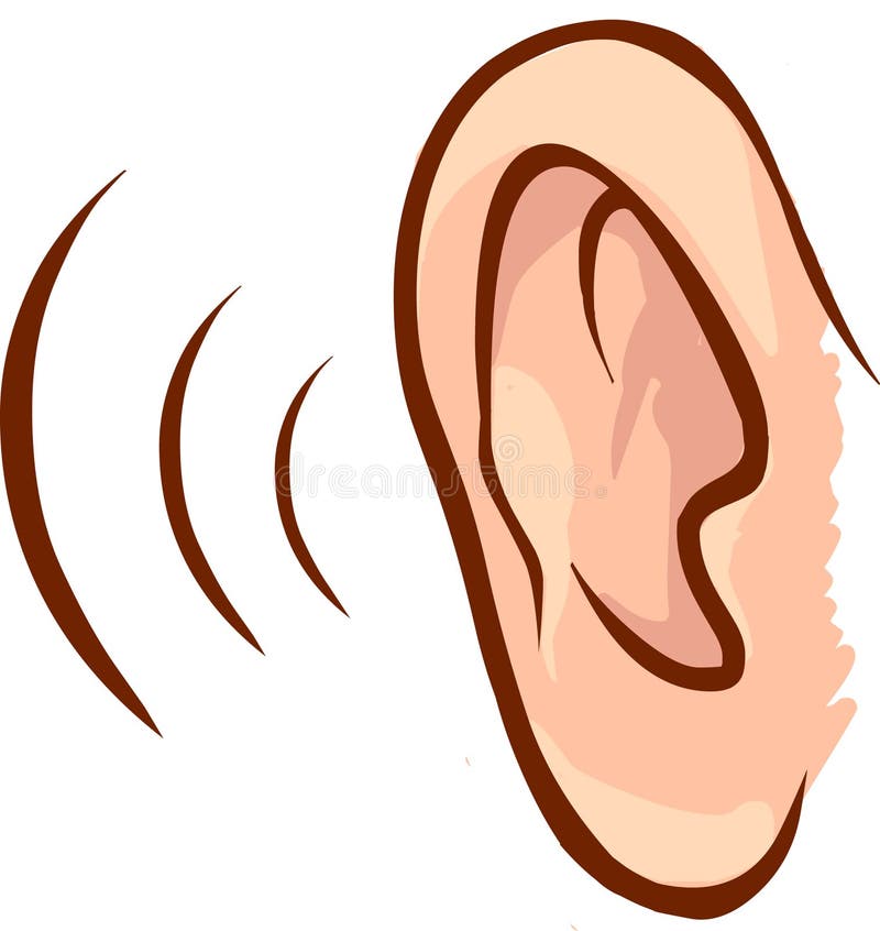 Oreille illustration de vecteur. Illustration du forme - 37744881