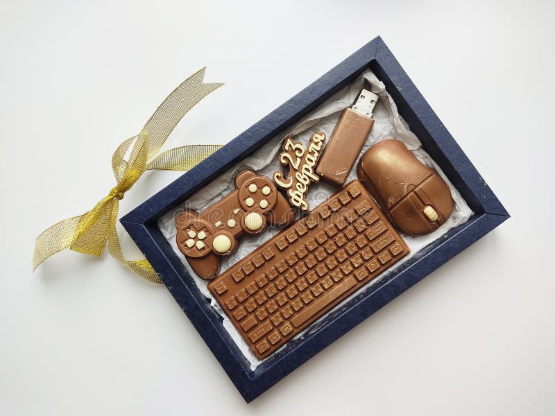 Chocolate Keyboard stock image. Image of brown, alphabet - 19781859