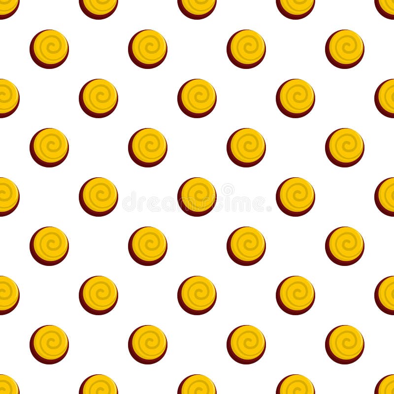 Oreo Biscuit Pattern Seamless Vector Stock Vector - Illustration of ...