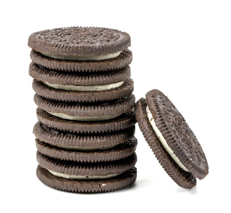 Oreo kakor arkivfoto. Bild av choklad, sötsaker, kakor - 24073744