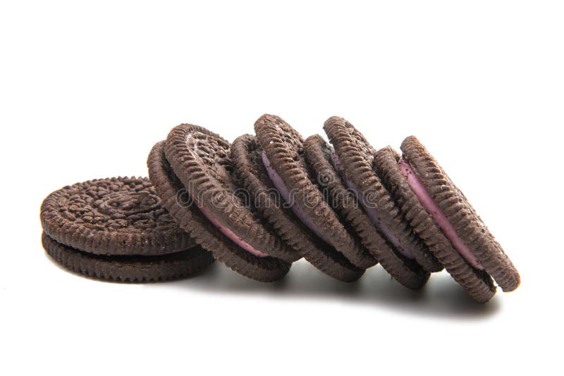Oreo round cookies stock photo. Image of food, sweet - 106943012