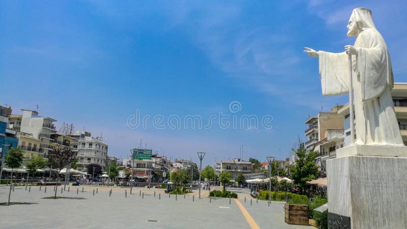 Orestiada Square Greece editorial stock photo. Image of greek - 168103468