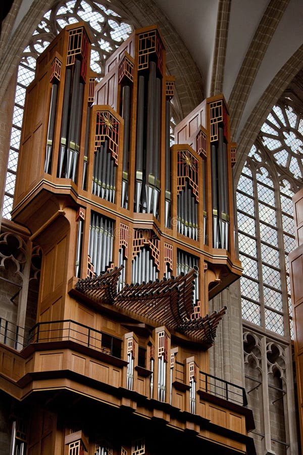 Medieval organ stock photo. Image of history, style, johann - 18355192