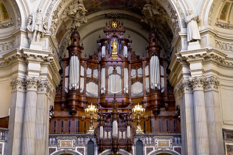 Organ editorial photo. Image of berlin, berliner, catholicism - 43866856