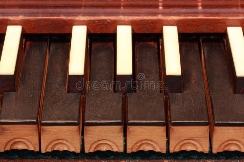 Organ Keys stock photo. Image of organ, keyboard, console - 25803270