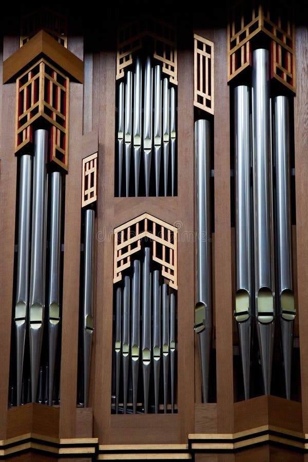 Pipe organ pipes stock image. Image of resonance, classical - 1143279
