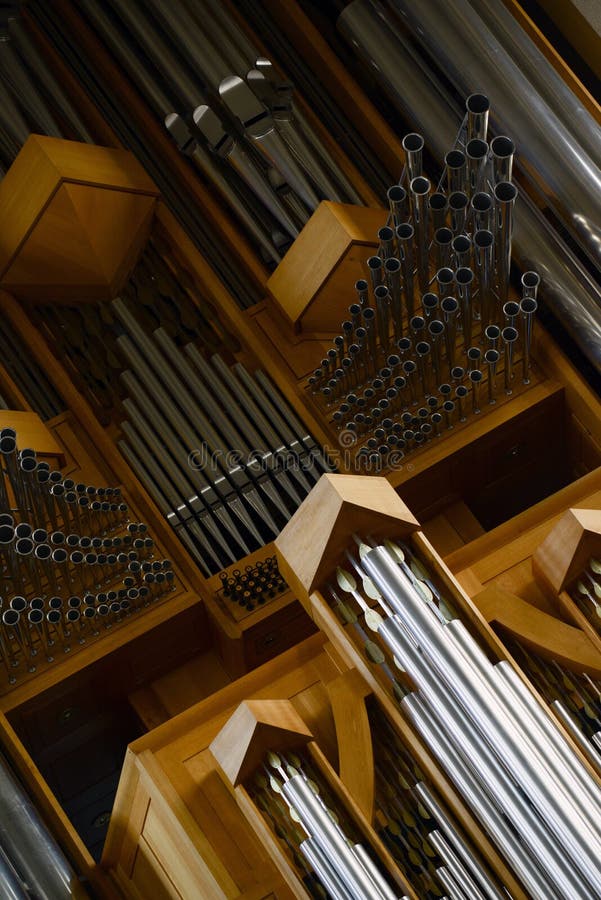 Organ Musical Instrument Detail Stock Photo - Image of audio, religion ...