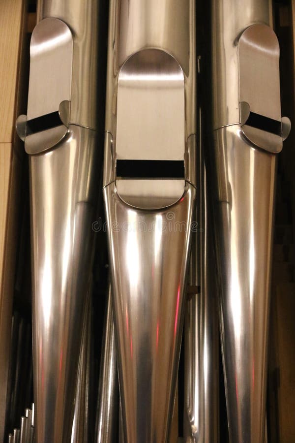 Organ pipes stock image. Image of classic, music, pipes - 53856525