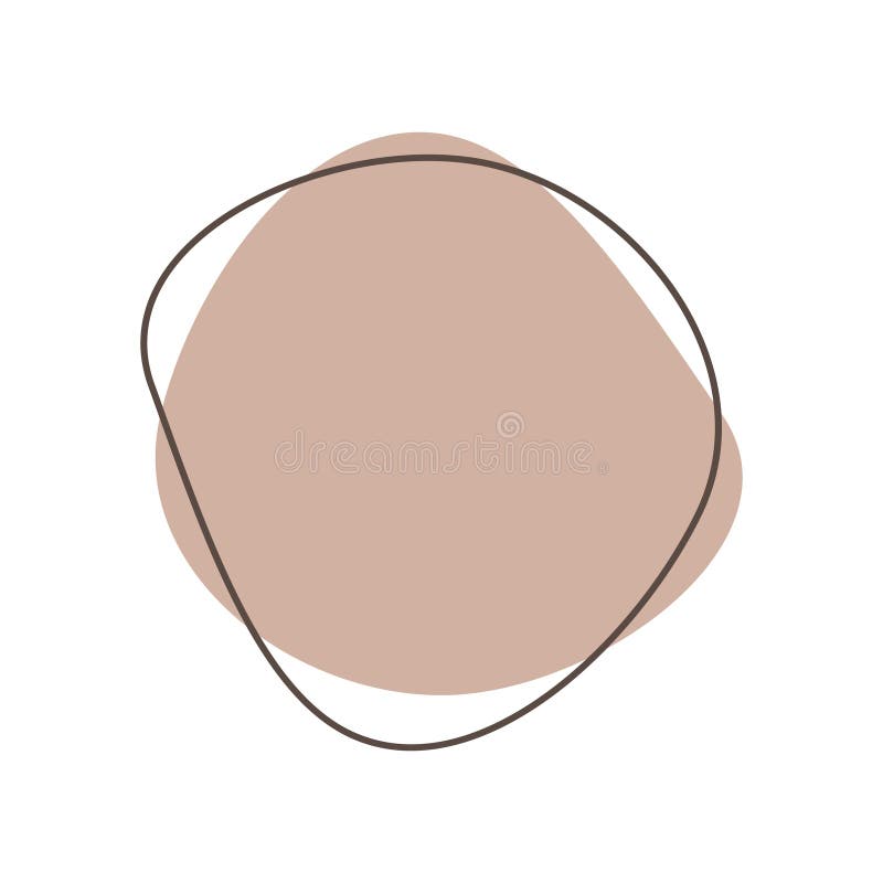 Organic Abstract Aesthetic Fluid Shapes Set. Creative Aesthetic Liquid ...