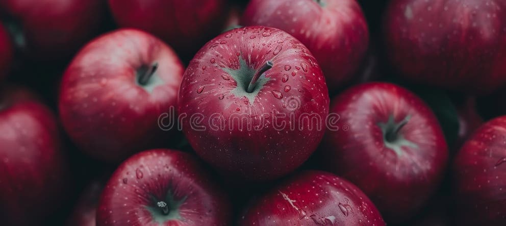 Organic Apple Texture Background with Fresh and Natural Fruit Patterns ...